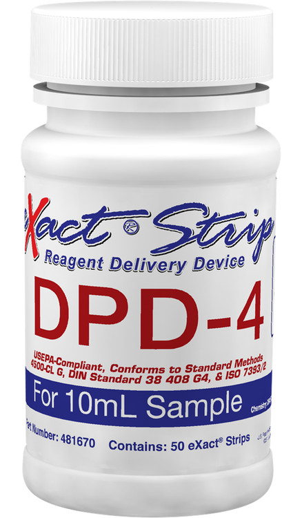eXact® Strip DPD-4 | Reagent Strips | Industrial Test Systems