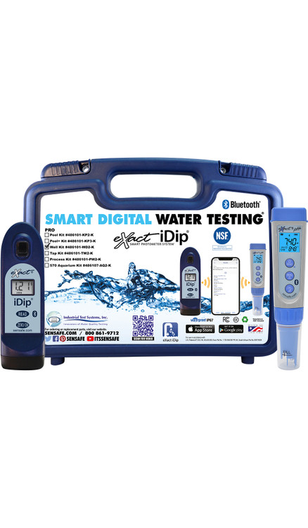 eXact iDip® Tap Water Professional Test Kit | Water Test Kit ...