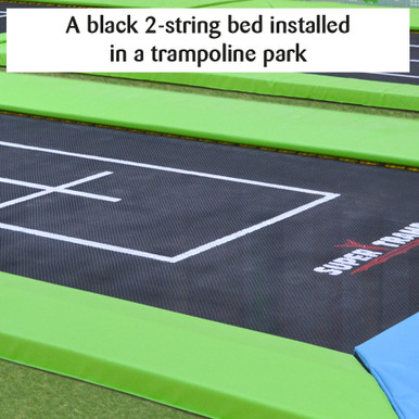 Bespoke 2 String Performance Trampoline Bed - Super Tramp Trampoline
