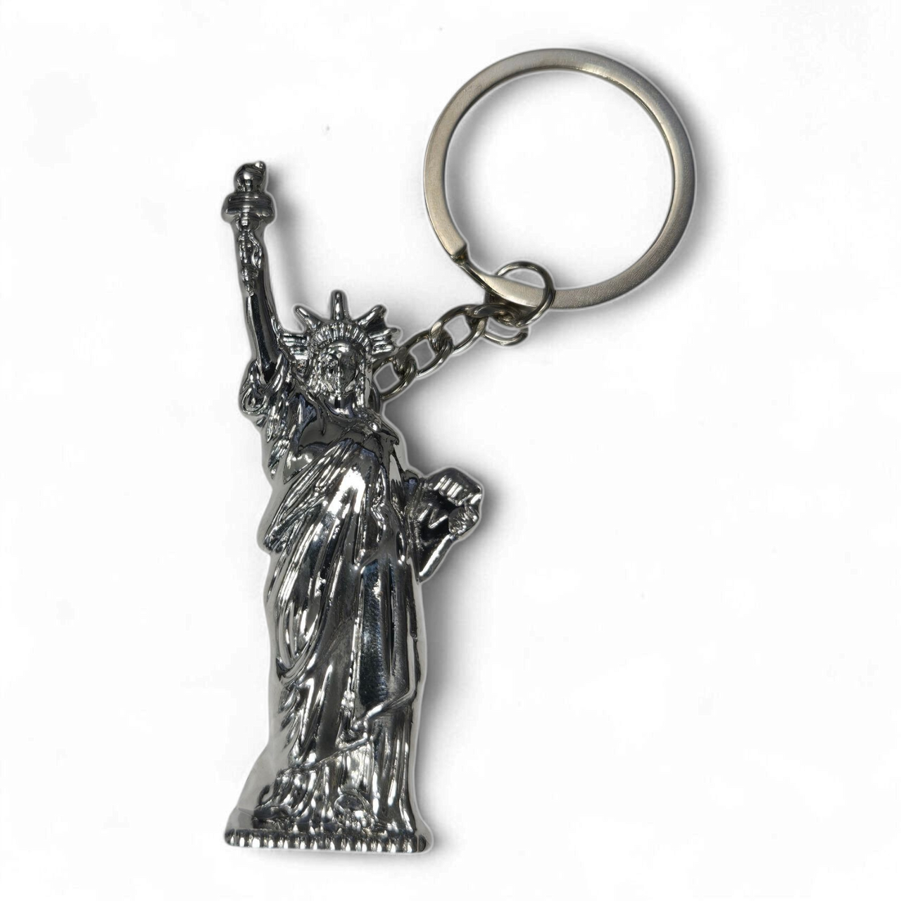 New York Statue of Liberty Spinner Key Chain