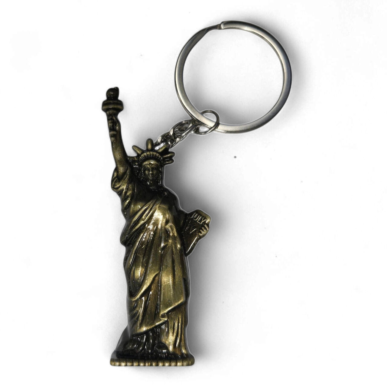 New York Statue of Liberty Spinner Key Chain