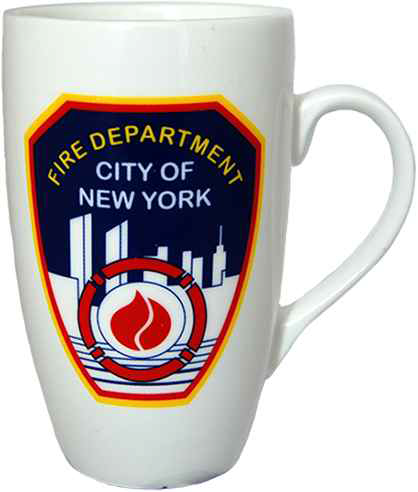 NYPD White/ Blue Handle Mini Mug