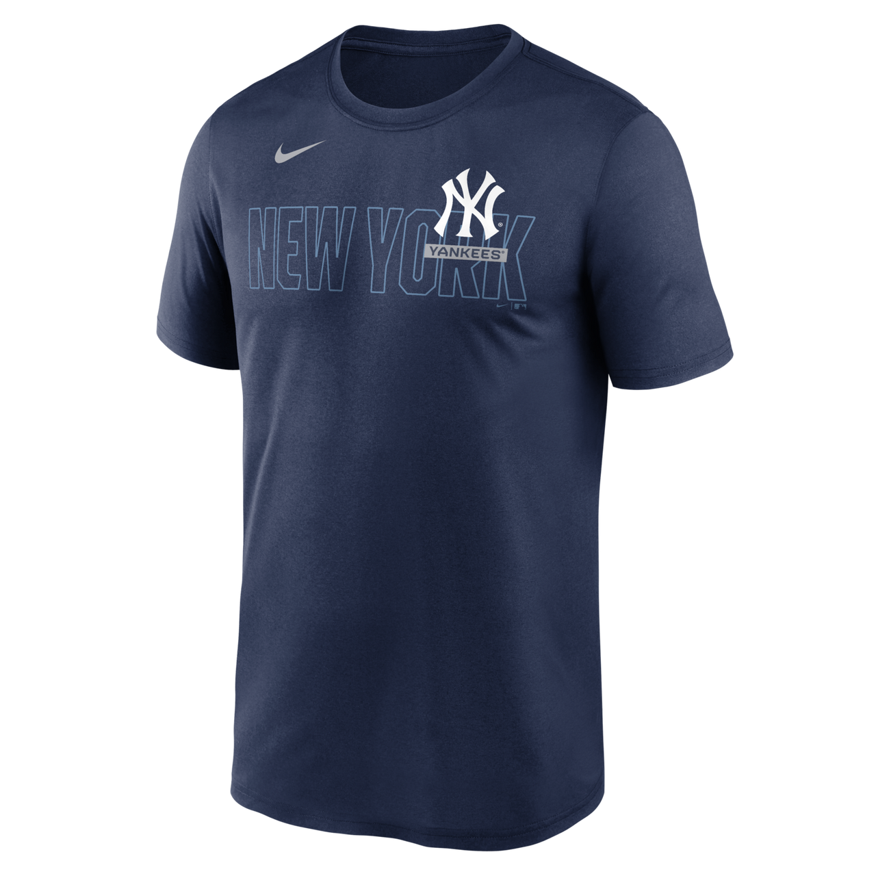 NY Yankees Scoreboard Outline Dri-Fit Adult T-Shirt