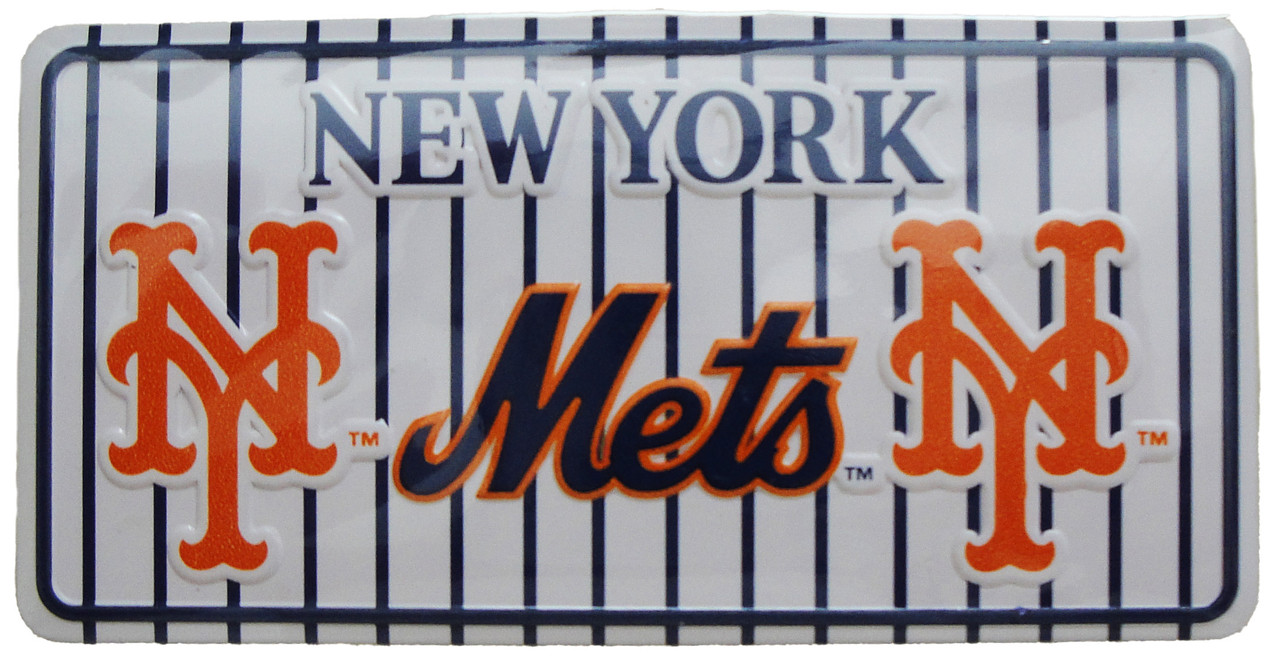 NY Mets LP Magnet - Pinstripe
