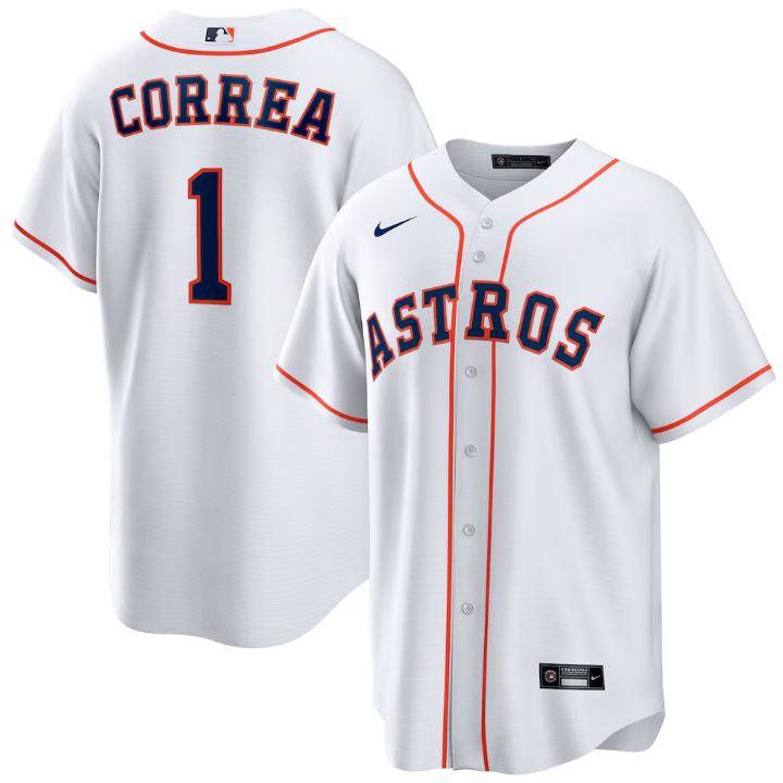 Carlos Correa Jersey - Houston Astros Replica Adult Home Jersey