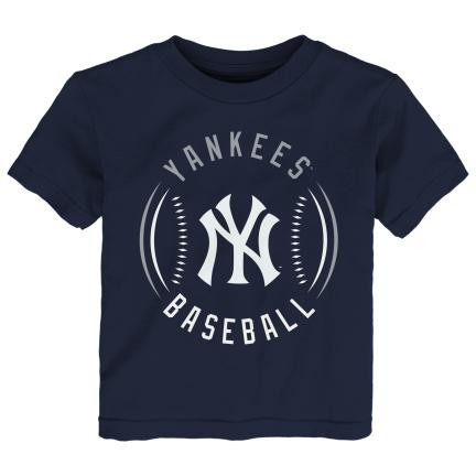 Yankees Toddler "NY" Navy Tee