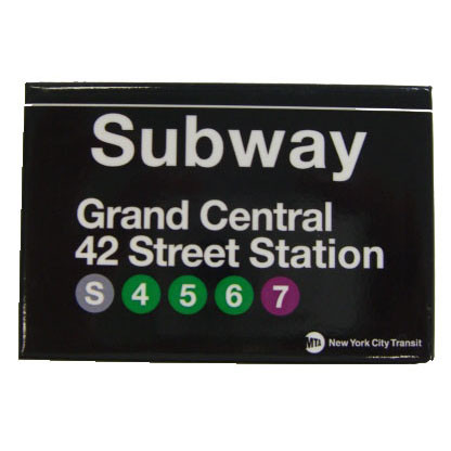 MTA Subway Line Magnet