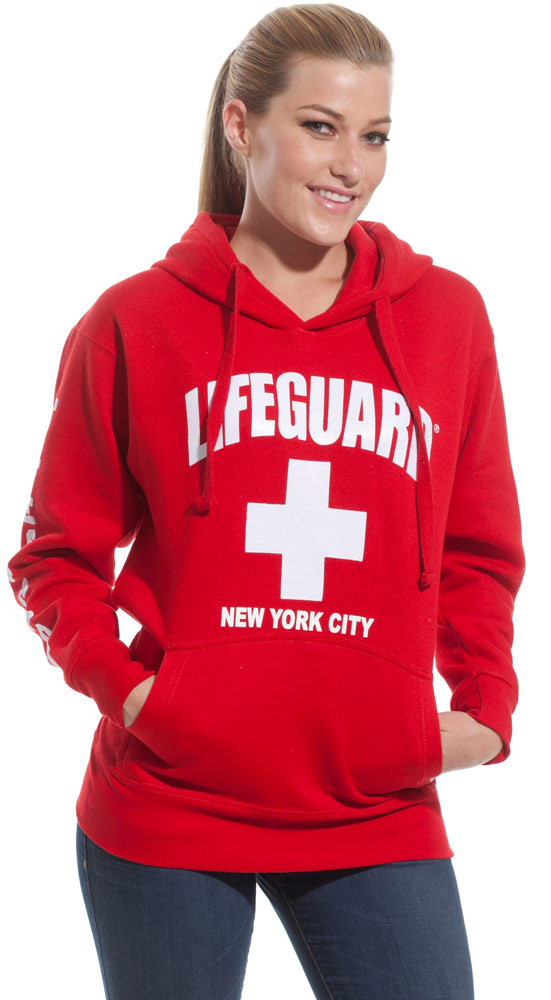 LIFEGUARD New York City Red Hoodie