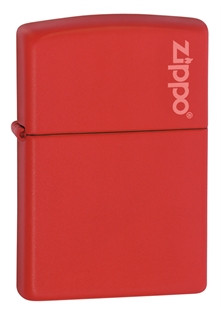 Classic with Zippo Red Matte Zippo
