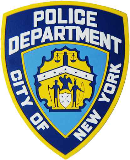 NYPD Blue Tin License Plate Magnet