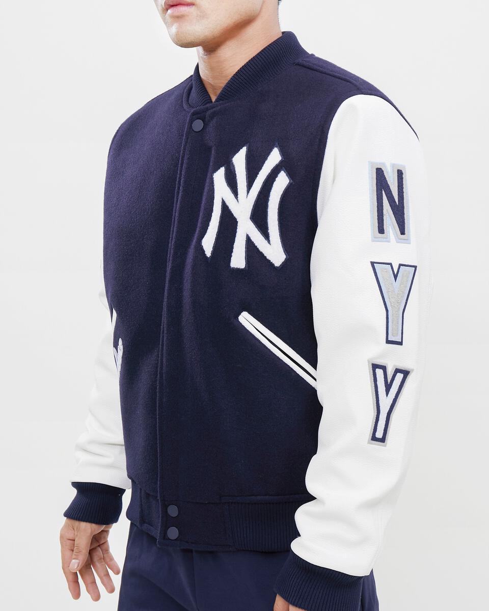 NY Yankees Varsity Jacket - Embroidered Logos