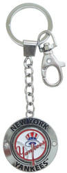 NY Yankees Spinning Keychain - Team Logo