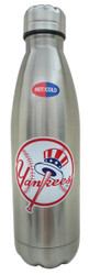 NY Yankees Stainless Steel Water Bottle - Team Logo
