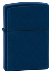 Classic Navy Blue Matte Zippo