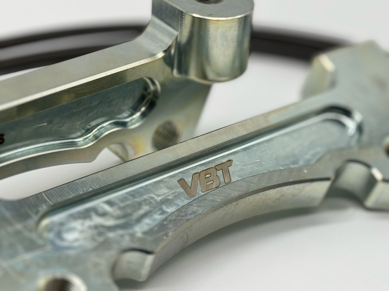 Front Caliper Carrier Kit - Allows Fitment of TTRS/RS3 4 Piston Brembo ...