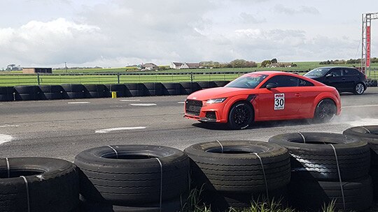 APR UK's TT-RS Drag Car - Vagbremtechnic