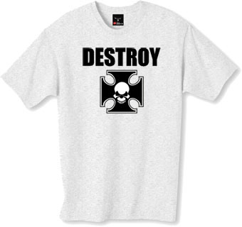 Destroy t shirt