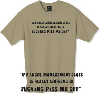 Anger Management tshirt