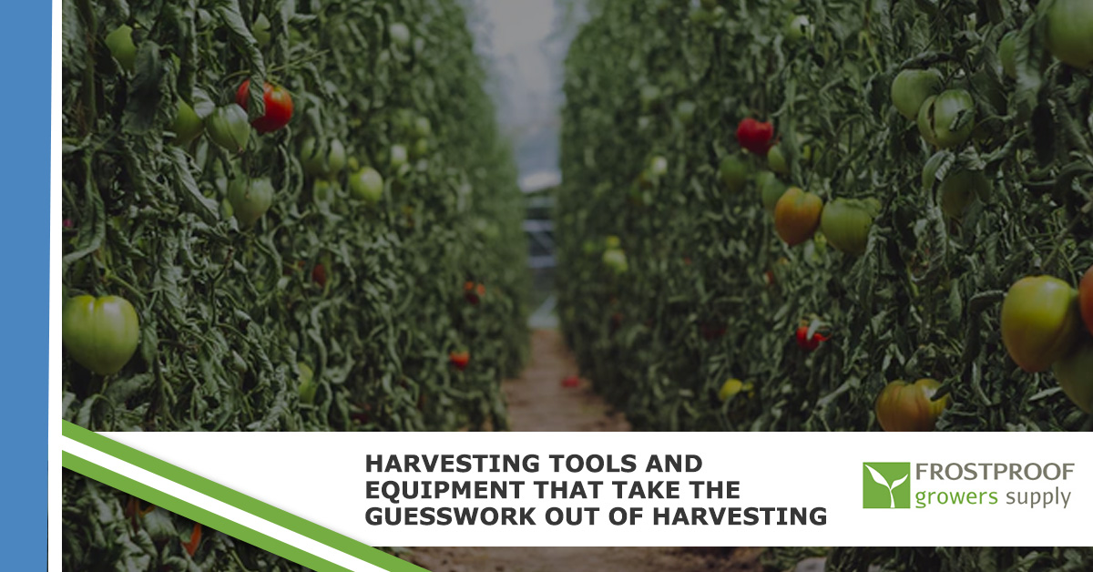 Harvesting Tools and Equipment That Take The Guesswork Out Of ...