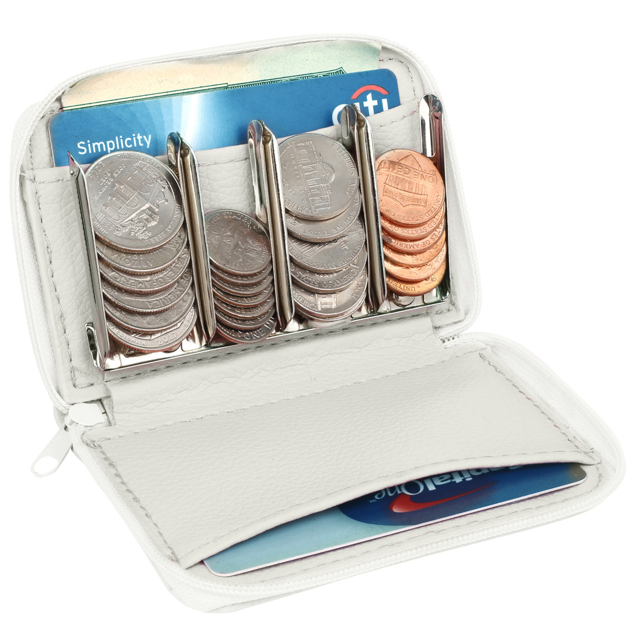 Coin Purse Wallet with Coin Sorter