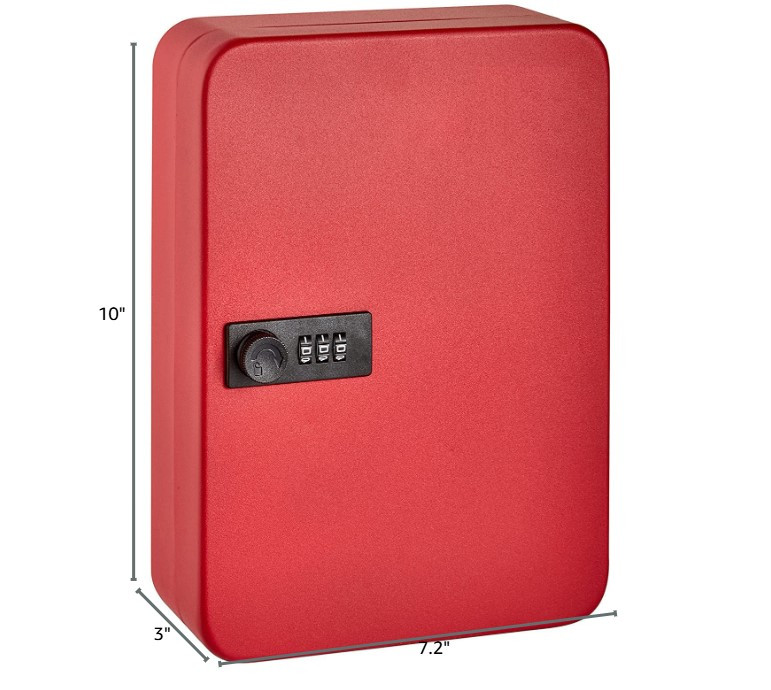 48-Key Combination Lock Key Cabinet