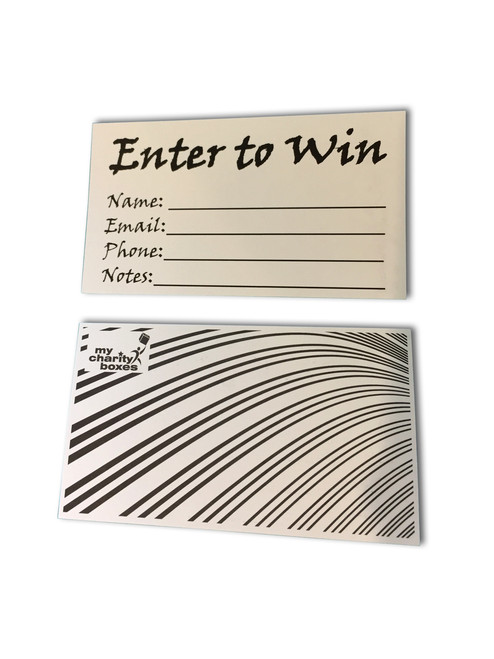 Contest Entry Cards Suggestion and Raffle Cards with Pen Included (50 ...