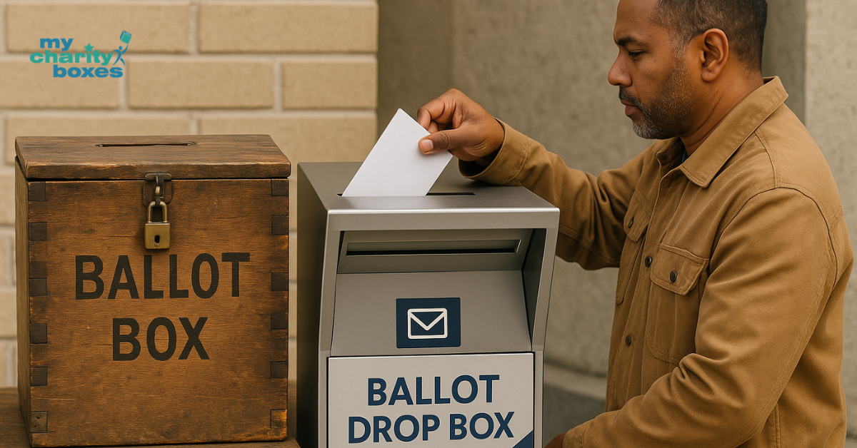 How Ballot Boxes Have Evolved: From Wooden Origins to Smart Drop Systems - My Charity Boxes