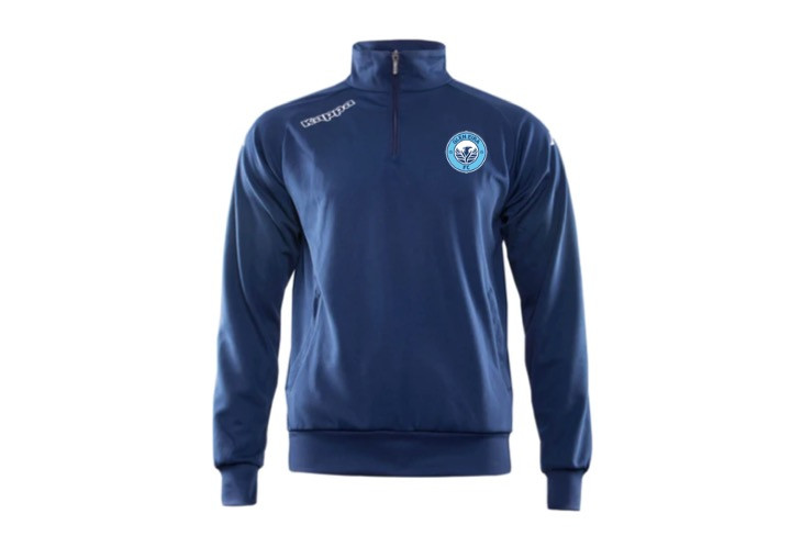 Quarter zip track jacket