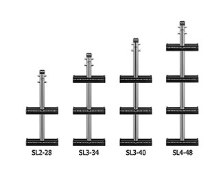 Armstrong Ladder 3 step 34" tall with swing xl mount - Action Craft ...