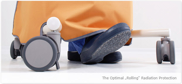 Body Contoured Mobile Radiation Shield - CSP Medical