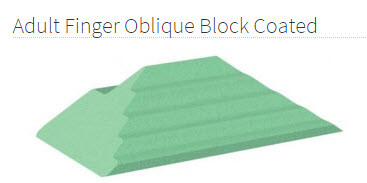 Adult finger oblique block