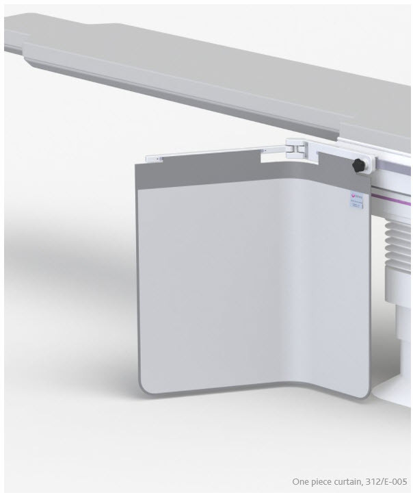 Lower body x-ray shield 312/E-005