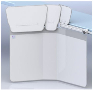 Table Mounted Lower body x-ray shield 312/DS-039/1