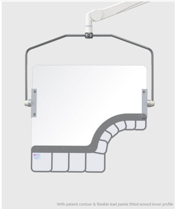 Upper Body Radiation Xray Shields,