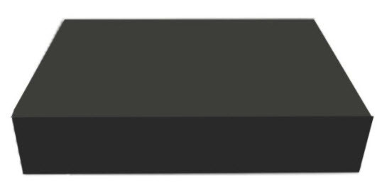 10"x7.5"x3" Rectangle Block Positioner - Closed Cell