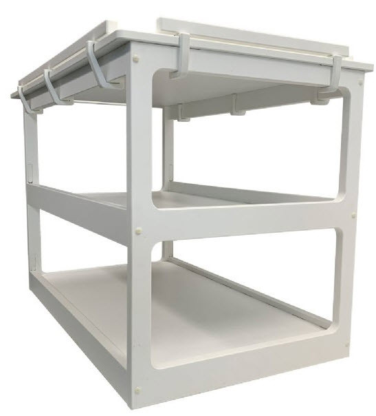 MRI Breast Coil Utility Cart - Includes Coil Guard Set