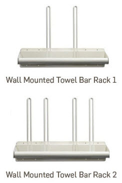 Wall Mounted Tubular Rack
