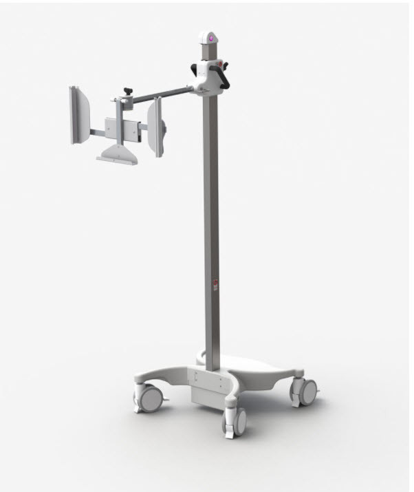Mobile DR detector and cassette holder