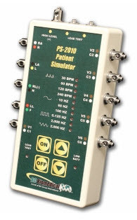 ECG Simulator w/10 Lead Ext ECG & Performance Waves