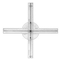 Radiopaque Light Field Centering Ruler - CSP Medical