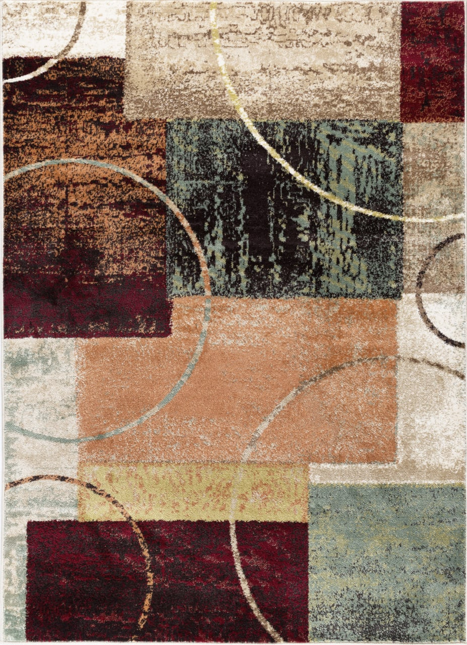 Conner Contemporary Abstract Area Rug | Decorsify