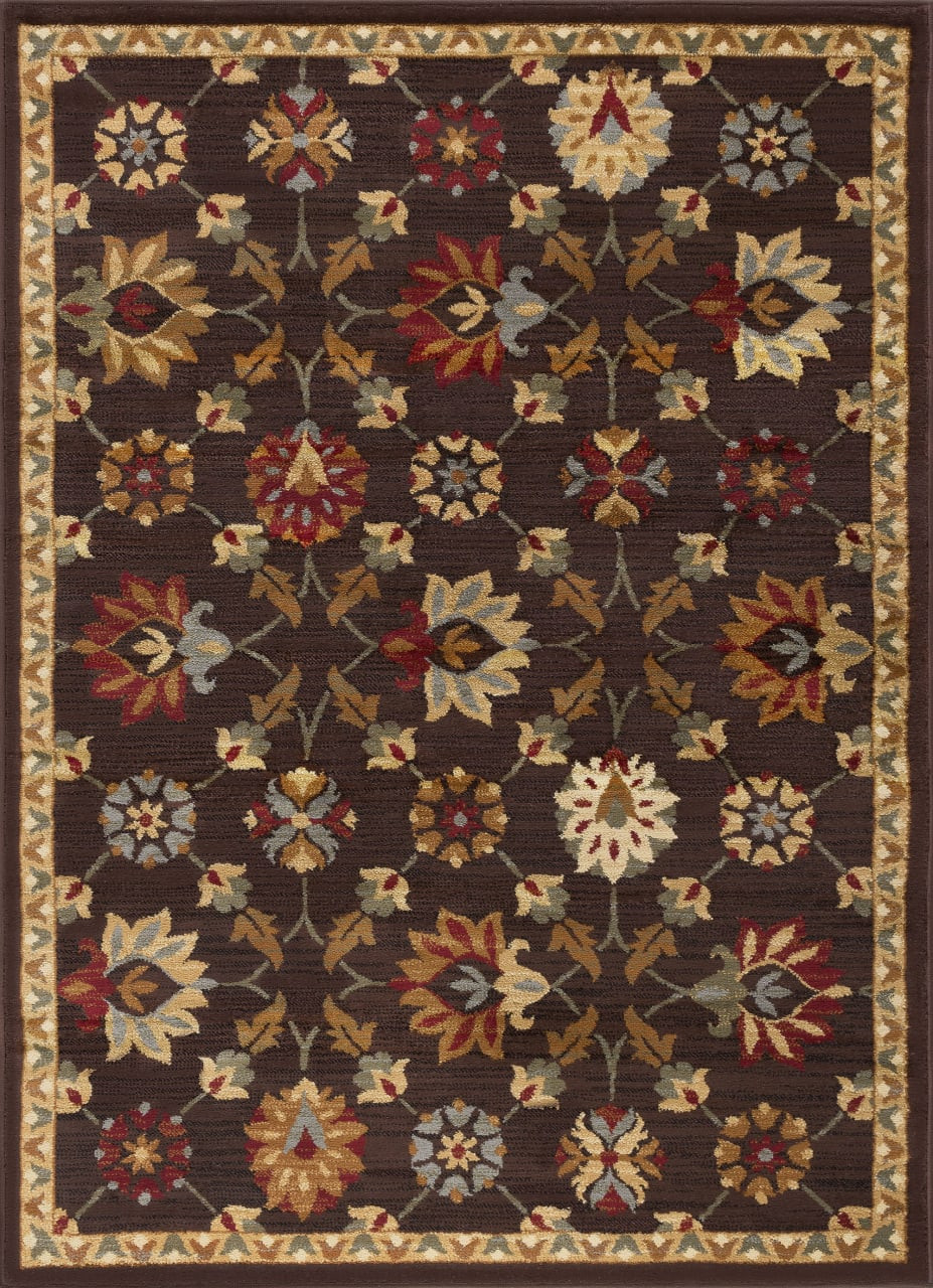 Devon Transitional Floral Area Rug