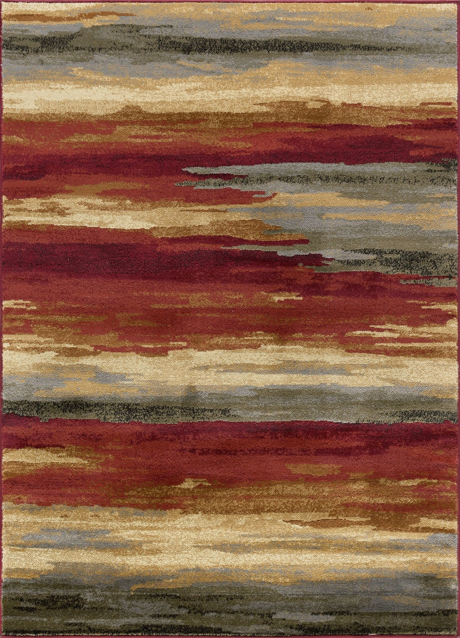 Prairie Contemporary Stripe Area Rug | Contemporary Rugs