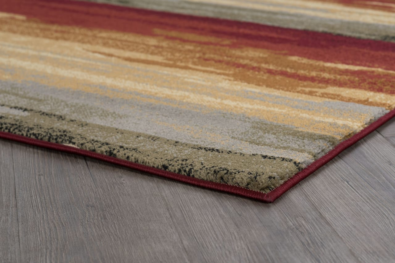 Prairie Contemporary Stripe Area Rug | Contemporary Rugs