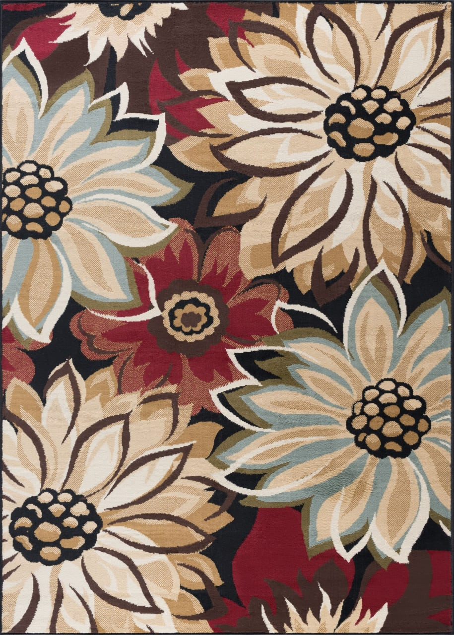 Odessa Transitional Floral Area Rug