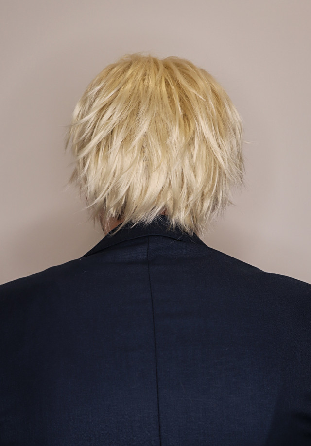 Blonde Short Mens Costume Wig (Fred Scooby Doo, Ken Doll Barbie) - by ...