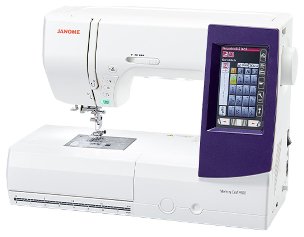 Janome Memory Craft 9850 Sewing and Embroidery Machine