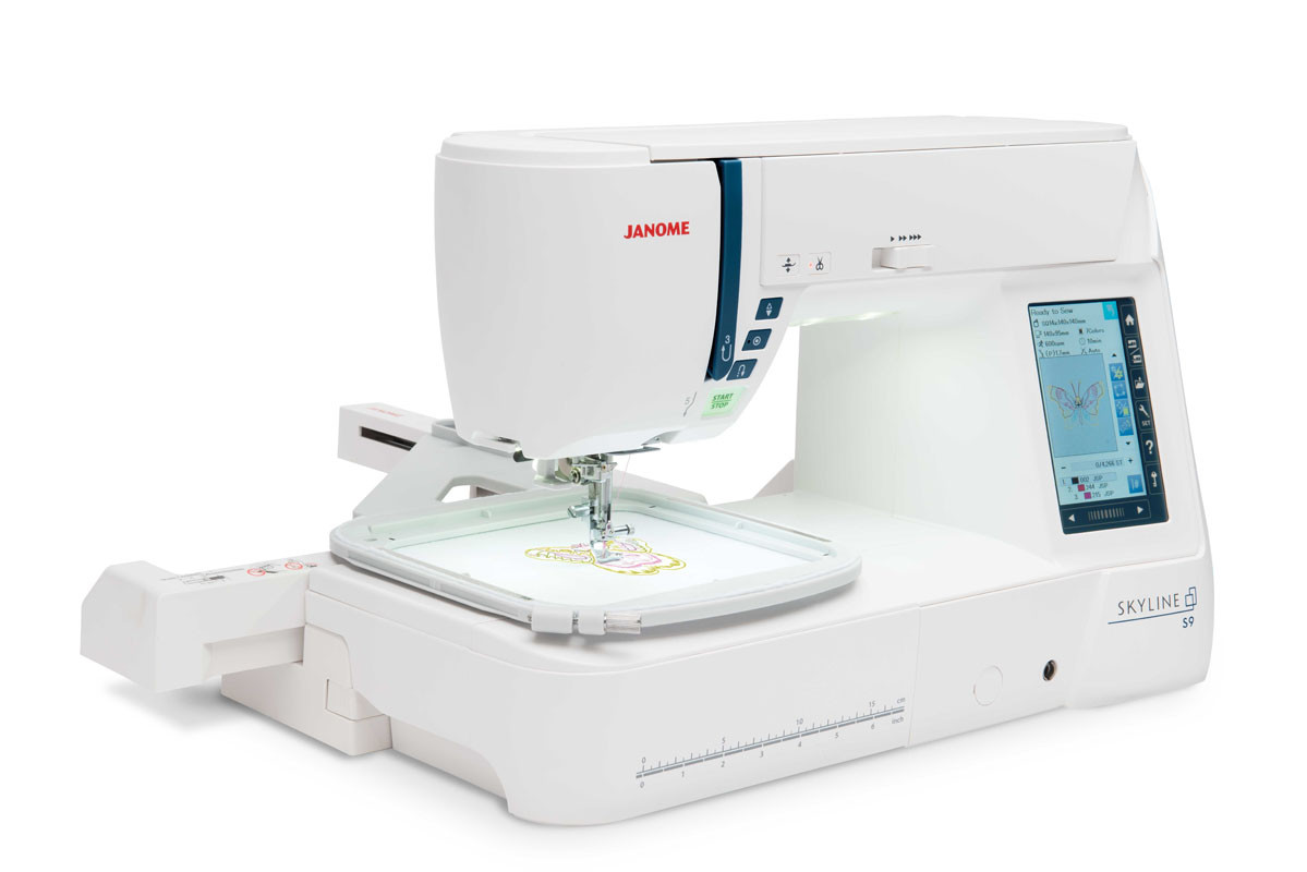Janome Skyline S9 Sewing and Embroidery Machine
