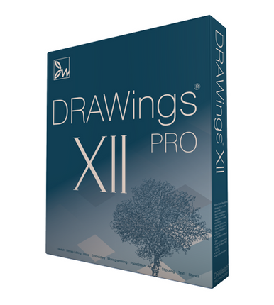 DRAWings PRO XII Professional Embroidery Digitizing and More Software ...