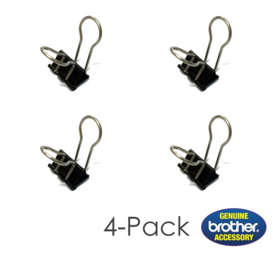 Brother PR Embroidery Machine Cap Frame Clip 4-Pack | S39460100